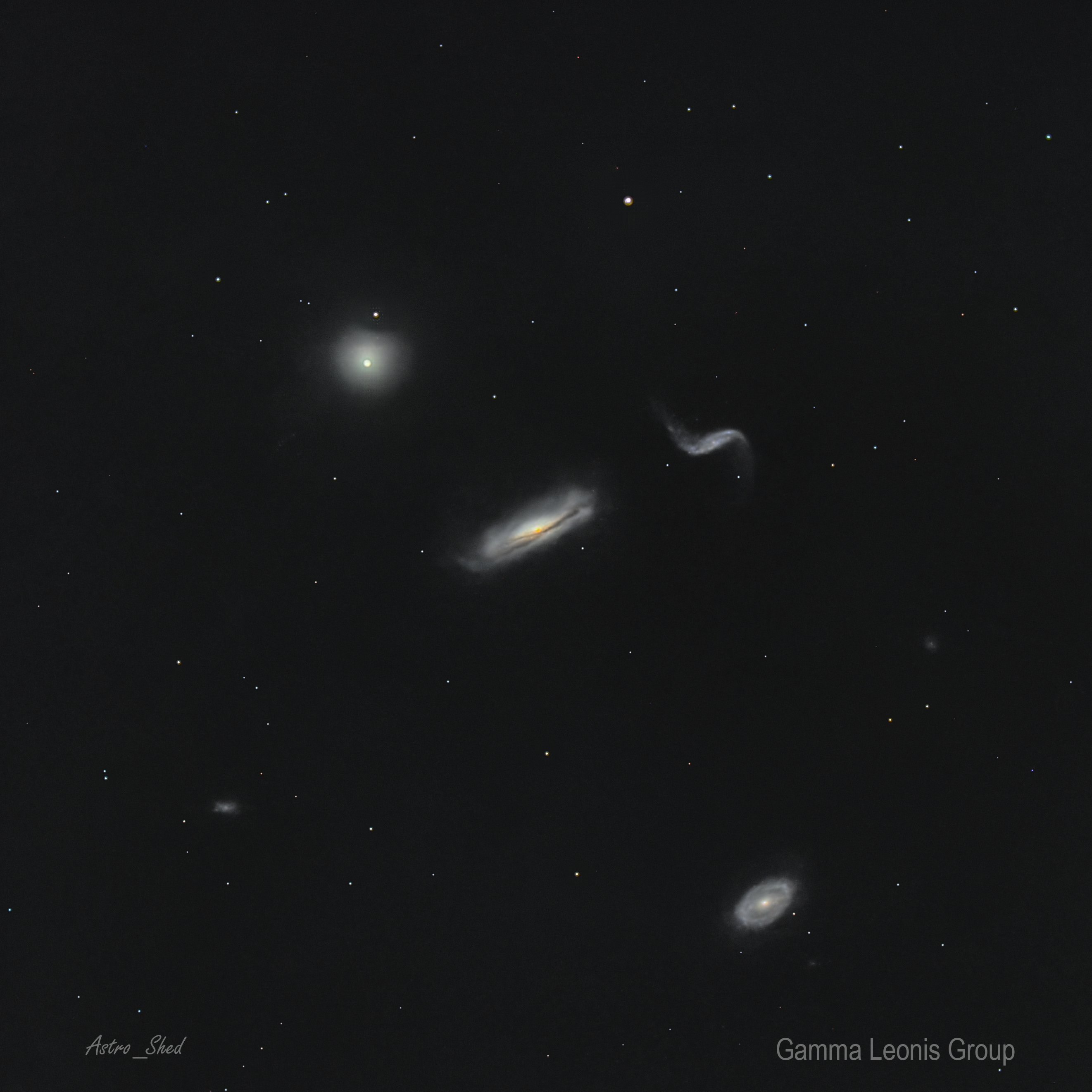 Exploring the Gamma Leonis Group: A Galaxy’s Showcase – Astro-Shed