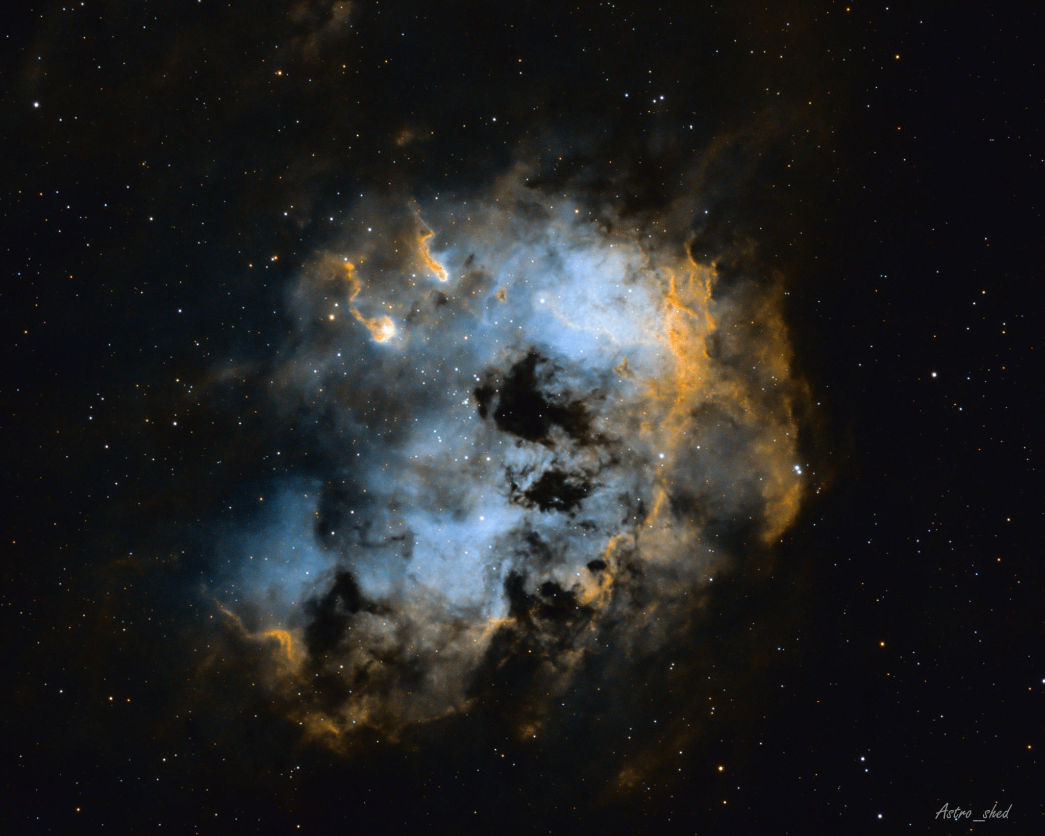 Exploring IC 410: The Tadpole Nebula and Stellar Formation – Astro-Shed
